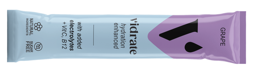 Vidrate Grape Hydration Sachets | Limited Edition, Vegan-Friendly ...